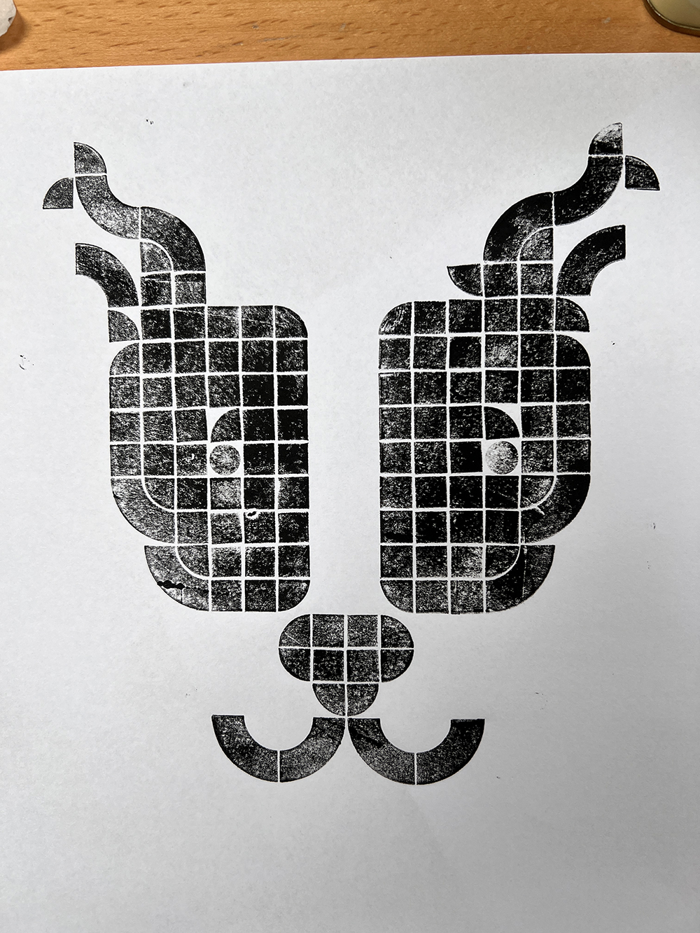 DOGvision | Lego printmaking dog, www.DOGvision.eu